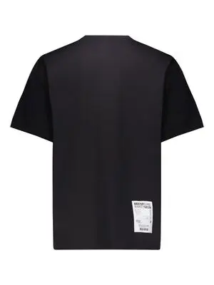 MOSTLY HEARD RARELY SEEN Logo-embroidered Cotton T-shirt - Black