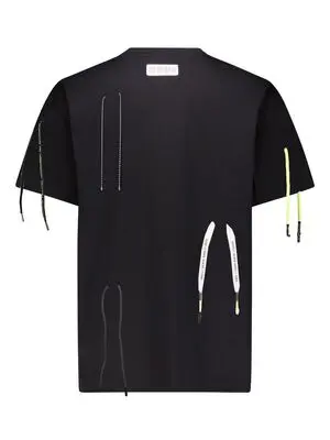 MOSTLY HEARD RARELY SEEN Drawstring-embellished Cotton T-shirt