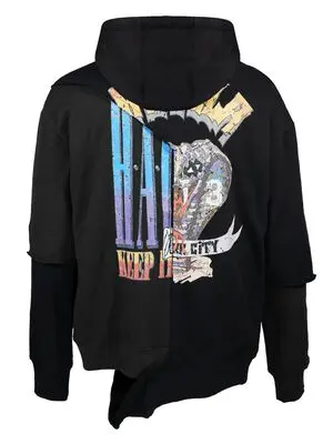 HACULLA. Crown Royal Asymmetric Hoodie