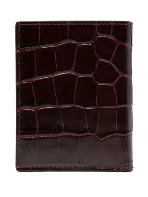 TOM FORD Crocodile-embossed Wallet