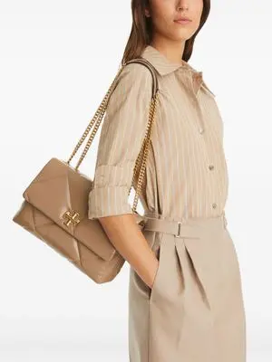 Tory Burch Kira Diamond-quilted Shoulder Bag - Neutrals