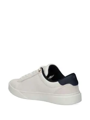 Tommy Hilfiger Leather Sneakers - White