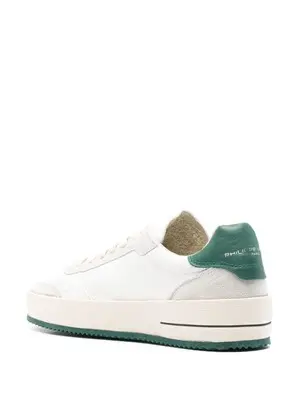 Philippe Model Panelled Sneakers - White