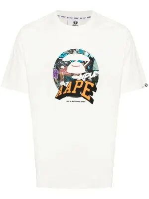 Aape By *a Bathing Ape Short Sleeve T-shirts For Men