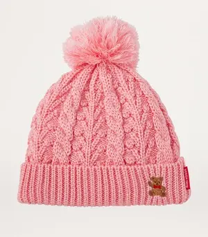 MIKI HOUSE Wool-blend Beanie