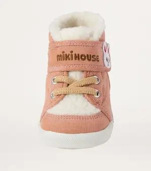 MIKI HOUSE Corduroy Usako Boots