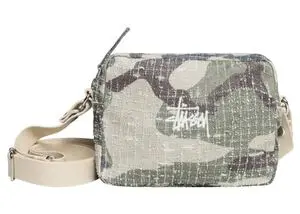 StÜssy Needle Punch Side Pouch - Camo