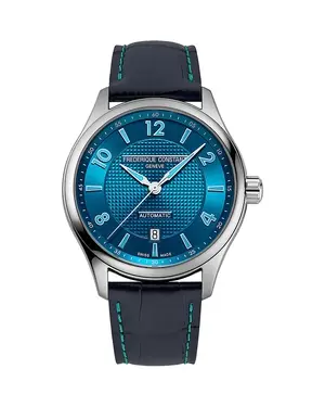 FREDERIQUE CONSTANT Runabout 42mm Strap Watch - Blue