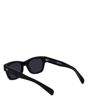 Paul Smith Highgate Square Sunglasses - Black/purple Solid