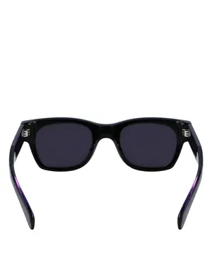 Paul Smith Highgate Square Sunglasses - Black/purple Solid