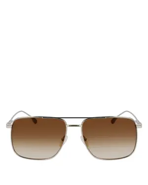 Paul Smith Halsey Navigator Sunglasses - Gold/brown Gradient