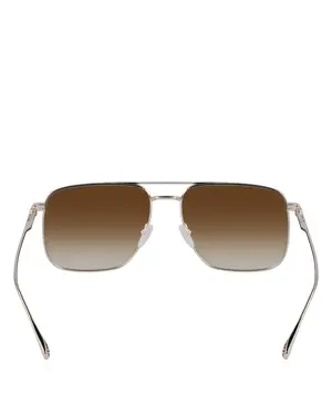 Paul Smith Halsey Navigator Sunglasses - Gold/brown Gradient