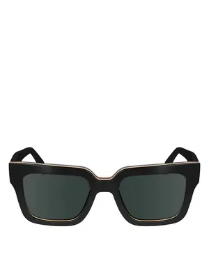 Paul Smith Kenton Square Sunglasses - Black/gray Solid