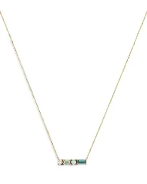 WWAKE Wwake 14K Yellow Gold Pillar Necklace