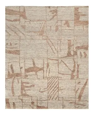 THOM FILICIA Sutton T6003 Area Rug, 7'9 X 9'9 - Tan/orange