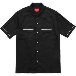 Supreme Playboy Bowling Shirt - Black