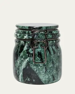EDITIONS MILANO Miss Marble Container - Green