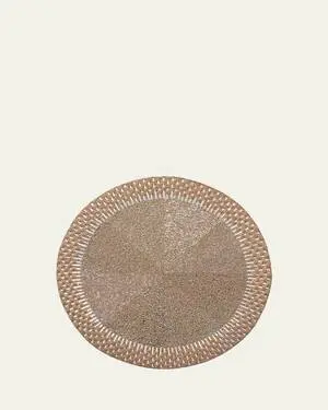 KIM SEYBERT Palisade Placemat - Gold/silver