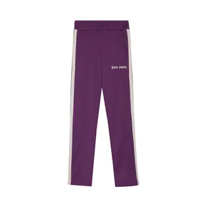 Palm Angels Classic Track Pants 'burgundy/off White - Red