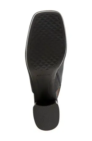 Aerosoles Sumari Leather Clogs - Black Leather