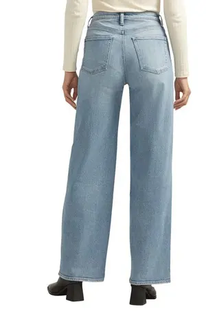 SILVER JEANS CO. V-front Wide Leg Jeans