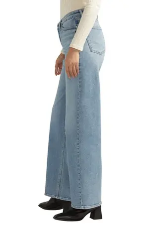 SILVER JEANS CO. V-front Wide Leg Jeans