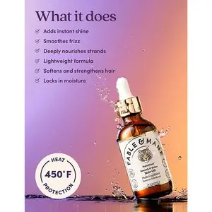 FABLE & MANE Mahamane Smooth & Shine Hair Oil