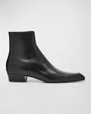 Saint Laurent Saint Laurent Augustin Ankle Boots - Black