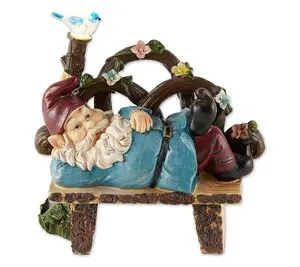ZINGZ & THINGZ Afternoon Nap Gnome Solar Statue - One-color