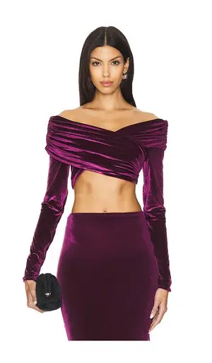 MAYGEL CORONEL Lido Top - Plum
