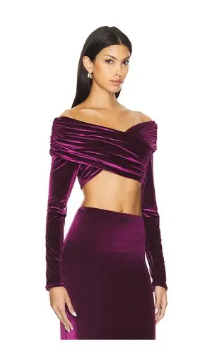 MAYGEL CORONEL Lido Top - Plum