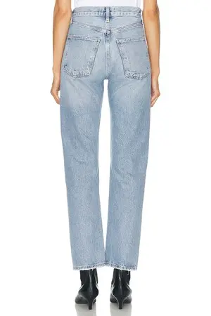 AGOLDE 90s Pinch Waist High Rise Straight Jeans - Harmonic
