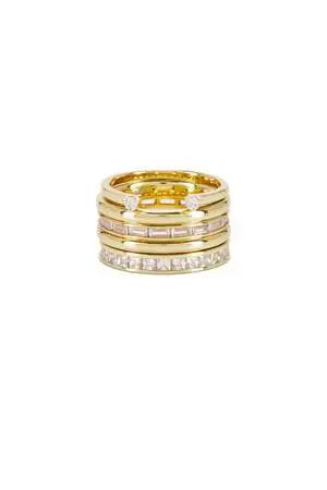 MEGA The Eternity Stack - 14k Gold Plated