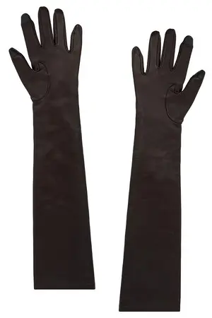 Cult Gaia Zya Leather Gloves