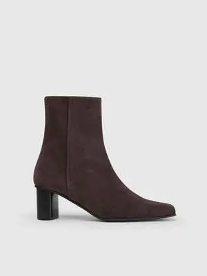 ATP ATELIER Praia Ankle Boots - Walnut