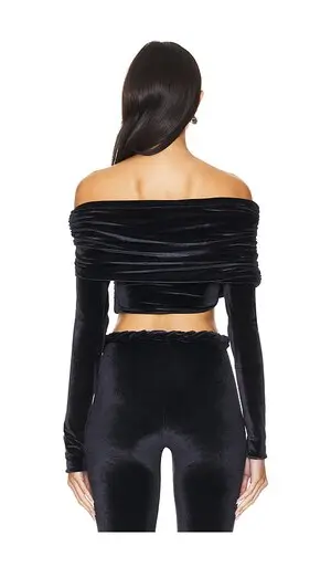 MAYGEL CORONEL Lido Top - Black