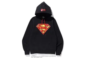 A BATHING APE X Dc Superman Pullover Hoodie