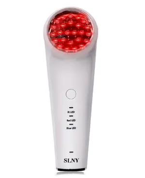 SOLARIS LABORATORIES NY Infrared + Red/blue Led Facial Tool For Healthy Skin - White