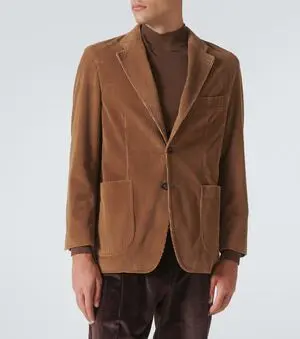 Rubinacci Cotton Corduroy Blazer