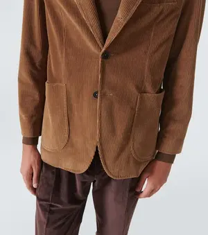 Rubinacci Cotton Corduroy Blazer