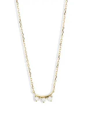 Bony Levy Icon Diamond Bar Pendant Necklace - 18k Yellow Gold