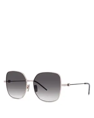 Givenchy Gv Speed Square Sunglasses - Gold/gray Gradient