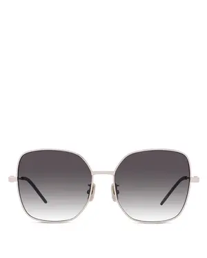 Givenchy Gv Speed Square Sunglasses - Gold/gray Gradient