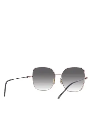 Givenchy Gv Speed Square Sunglasses - Gold/gray Gradient