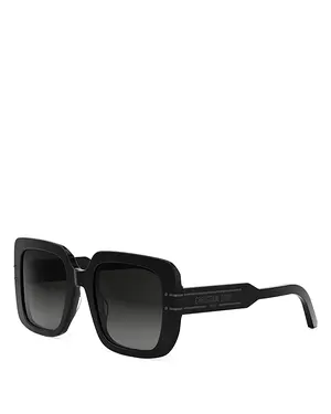 Dior Signature S11i Square Sunglasses - Black/gray Gradient