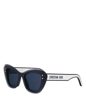 Dior Diorpacific B3u Butterfly Sunglasses - Blue/blue Solid