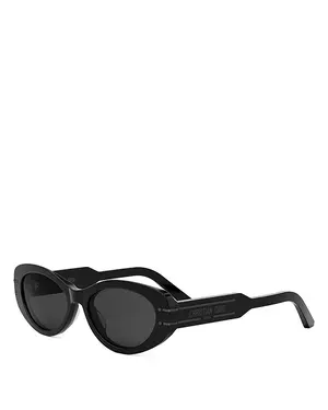 Dior Signature Butterfly Sunglasses - Black/gray Solid