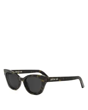 Dior Midnight B2i Cat Eye Sunglasses - Havana/gray Solid