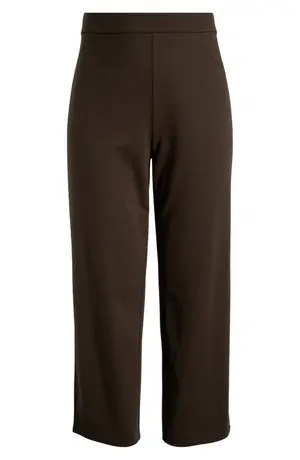 Eileen Fisher Stretch Ankle Straight Leg Pants
