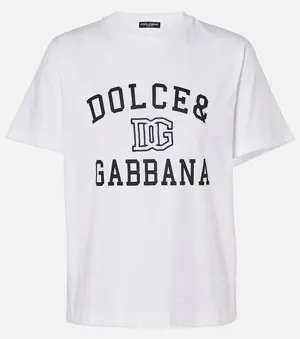 Dolce & Gabbana Logo Cotton T-shirt - White